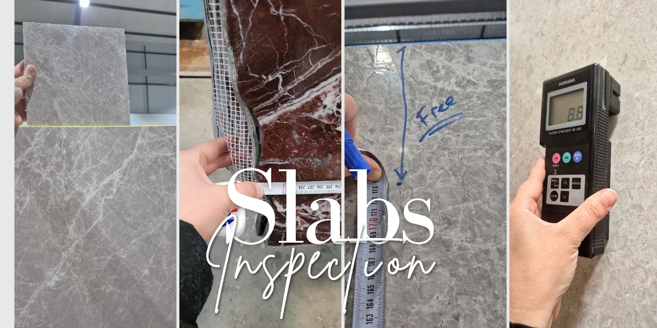 Lumina Marble. SLAB INSPECTION